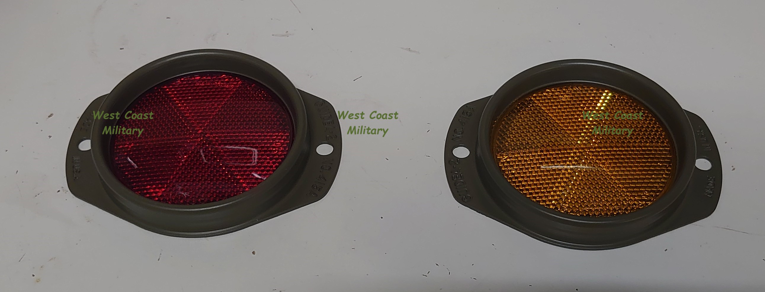 Reflector Yellow/RED - West coast military