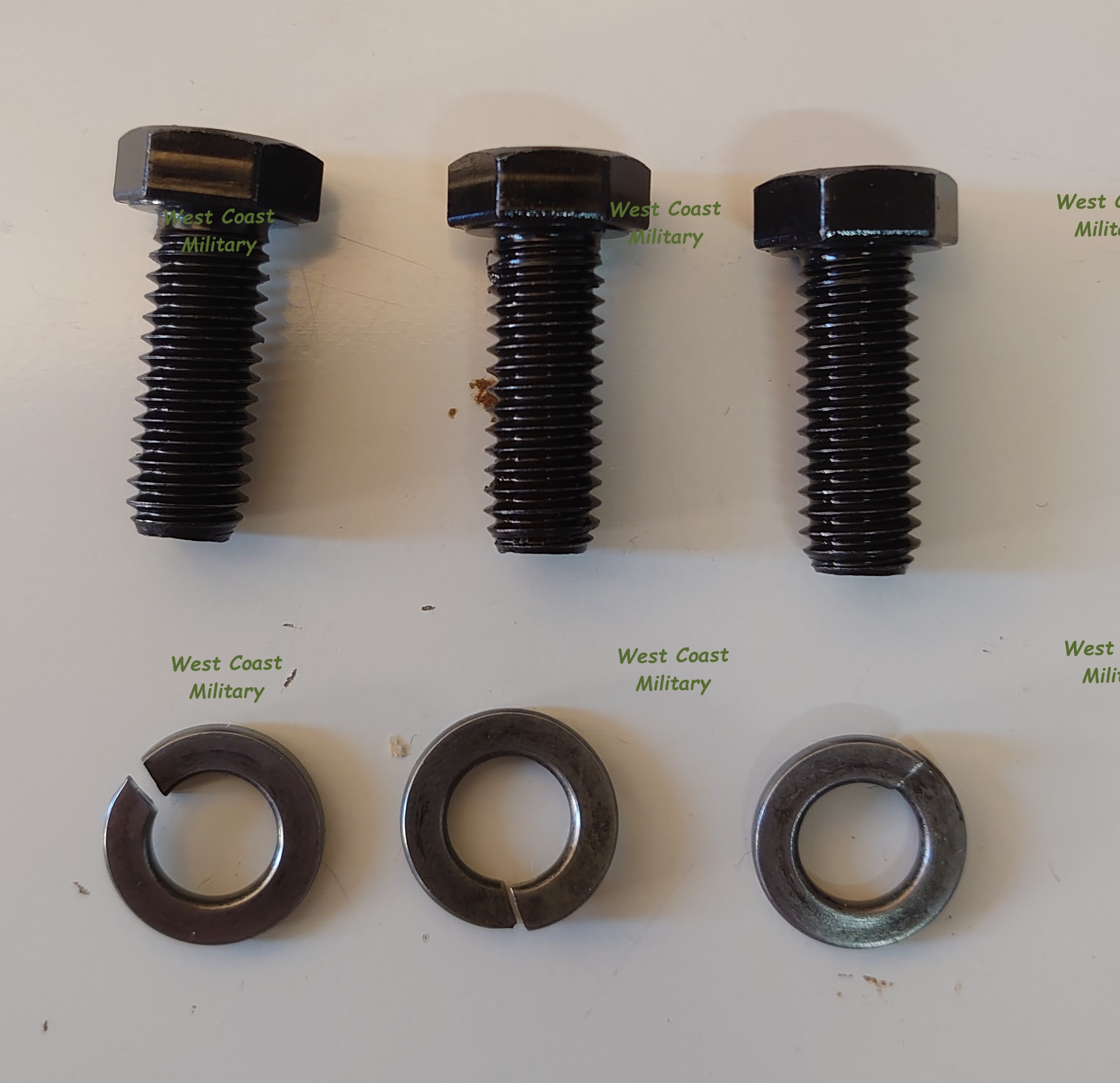 Master brake cylinder Bolt fixing kitt - West coast military