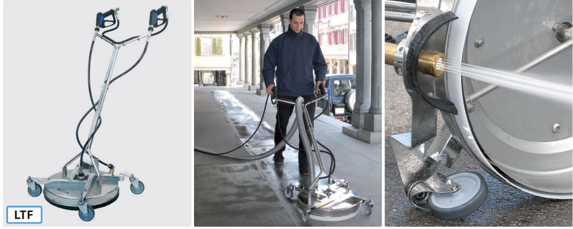 Mosmatic surface cleaner with air recovery system and integrated gum ...