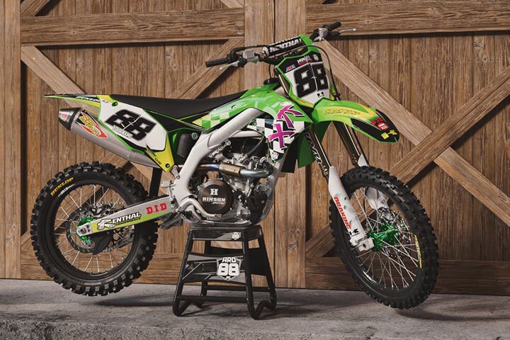 Dekalkit Kawasaki Retro KX - Ard88.se