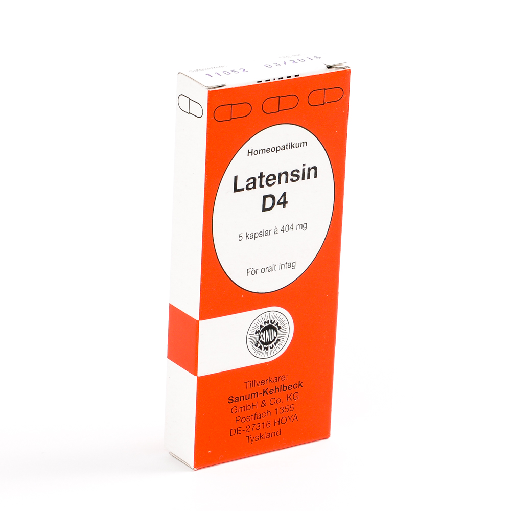 Latensin D4 kapslar 5 st (21348F 08/2026) - Janssons Immunbiologiska AB, JIBA