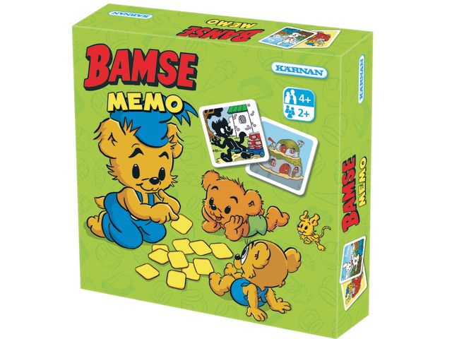Spel Memo Bamse - Officestore.se