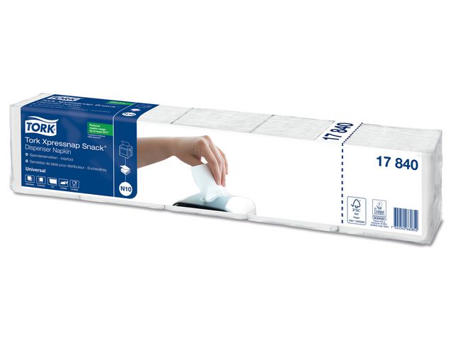 Servett TORK Uni N10 1-lags vit 1125/fp - Officestore.se
