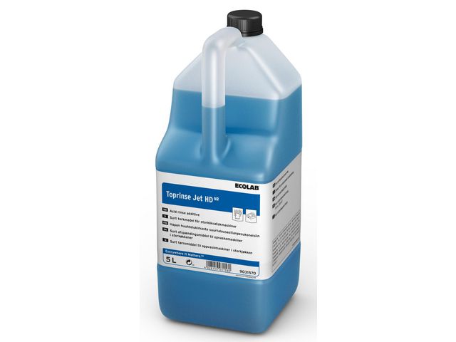 Torkmedel ECOLAB Toprinse Jet HD 5L 2/fp - Officestore.se