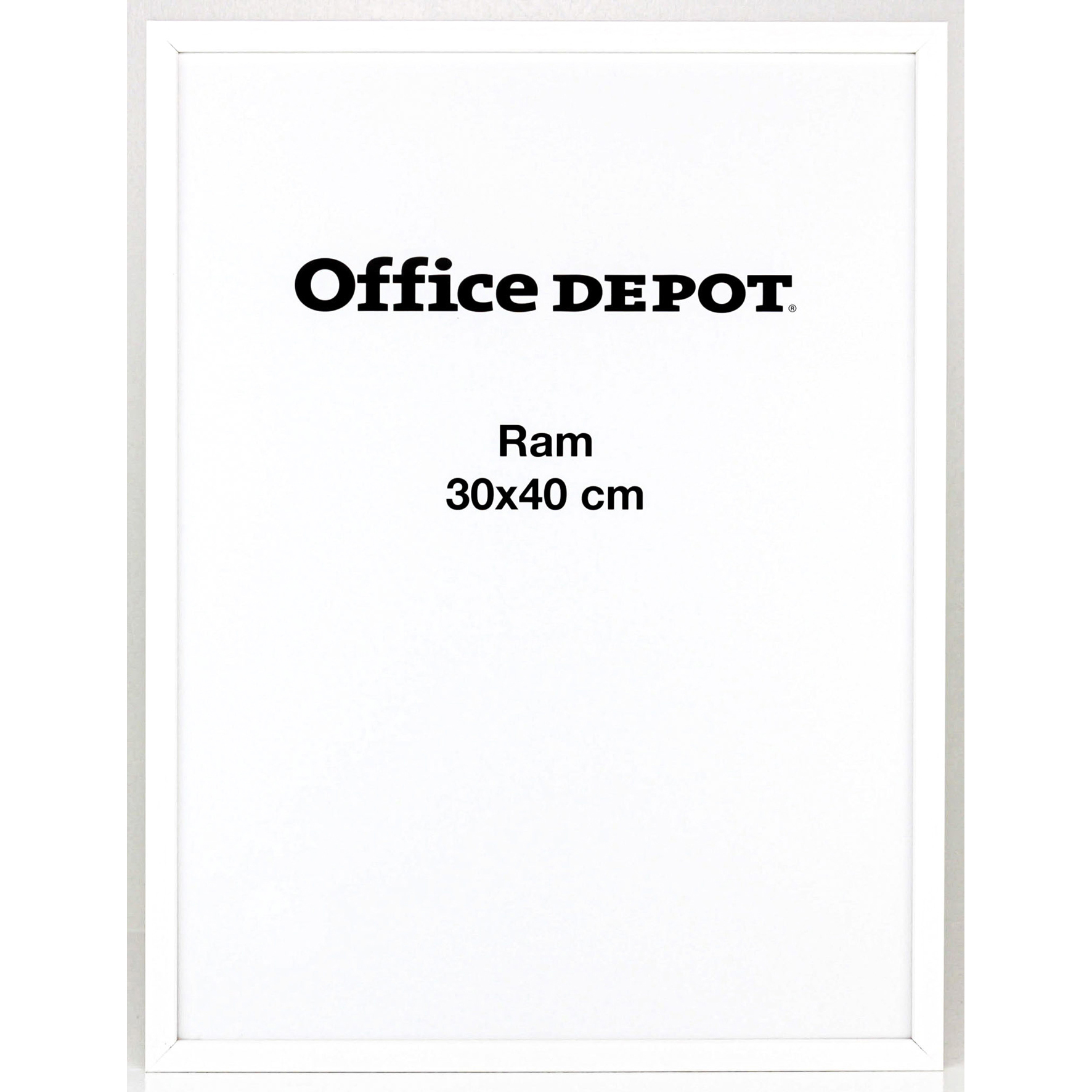 Ram 30x40 Vit - Officestore.se