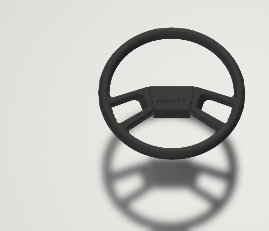 Scania 3 series steering wheel 1:24 - Nordictruckdetails.com
