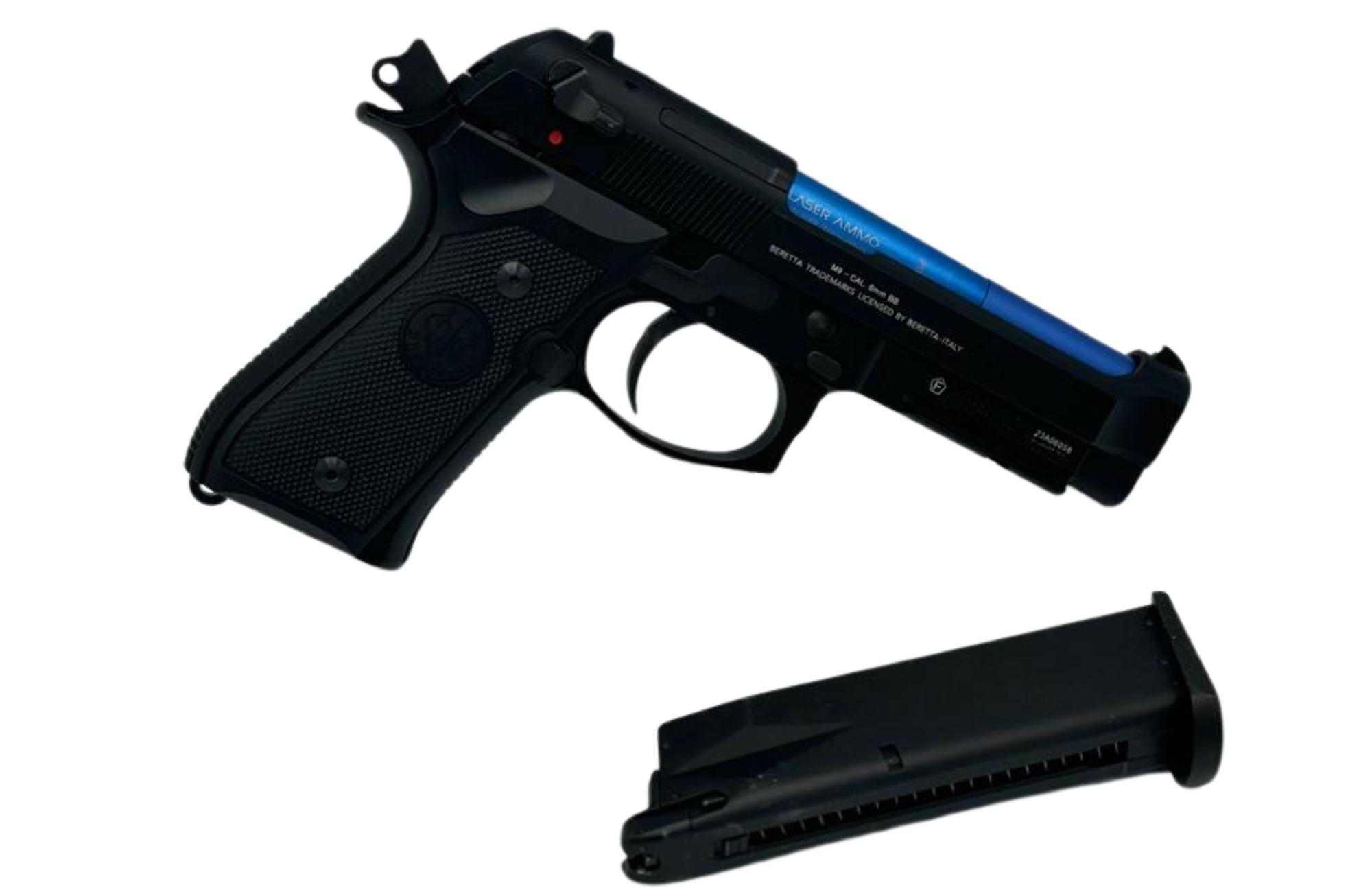 Recoil Enabled Training Pistol- Umarex M9-RED laser