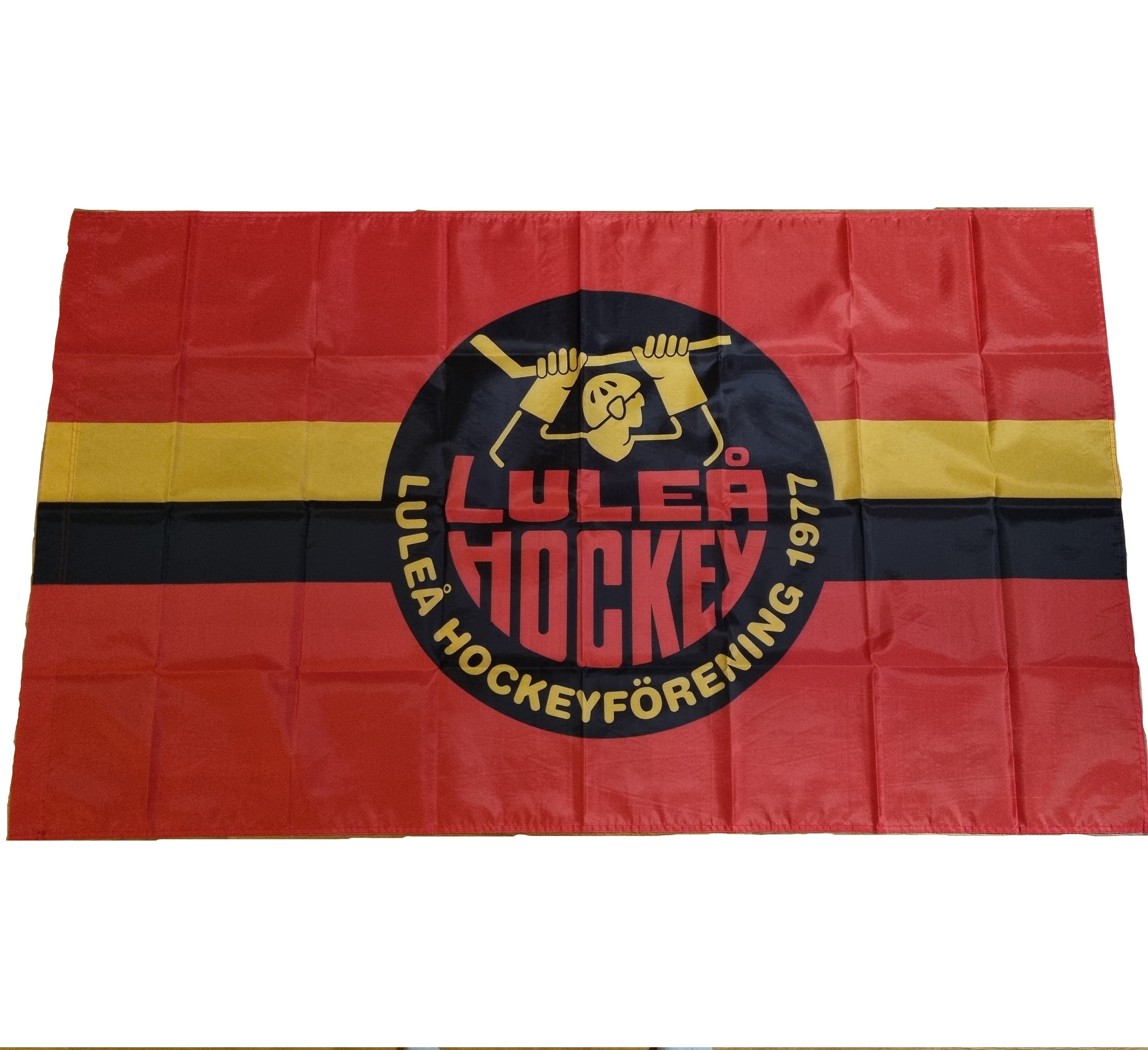Flagga Röd 120x90cm - Luleå Hockey Shoppen