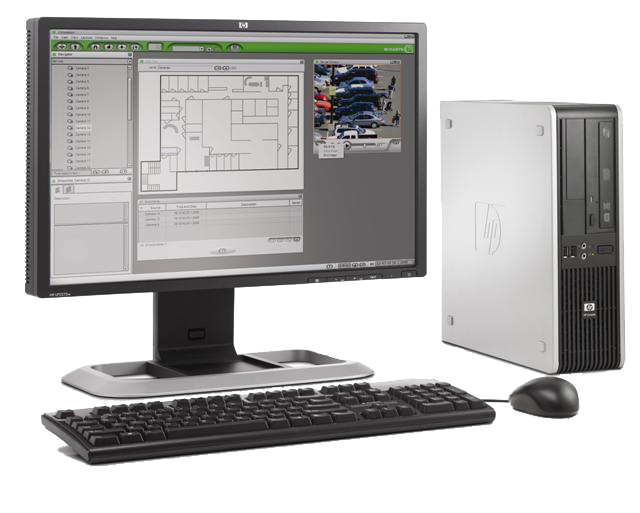 Klientterminal / Monitor station i7 för 2 skärmar - Diwiton Marine