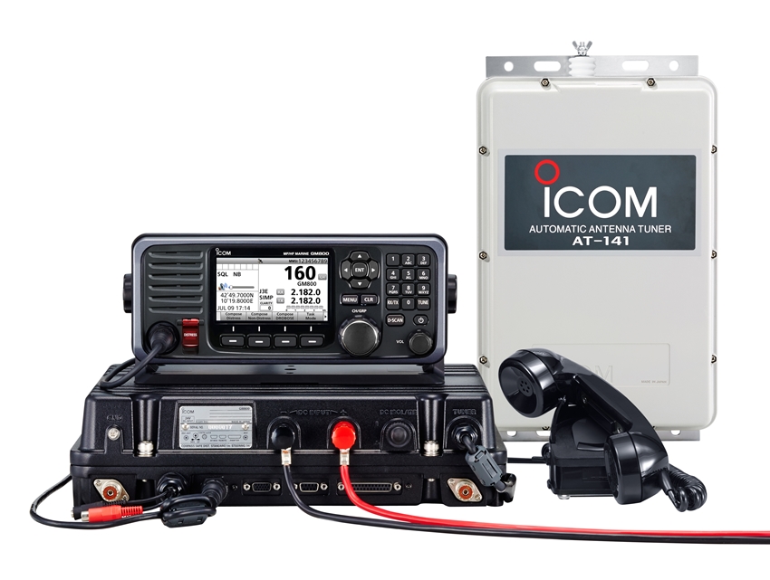 Icom IC-GM800 150W MF/HF klass A DSC, MED - Diwiton Marine