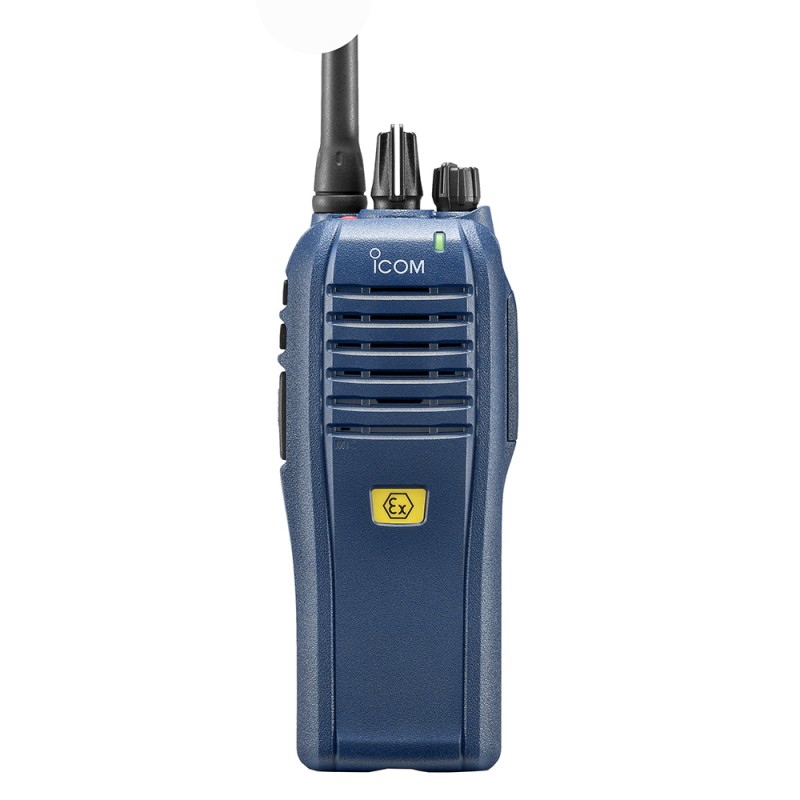 Icom IC-F3202DEX Bärbar ATEX Radio VHF IDAS/Analog - Diwiton Marine
