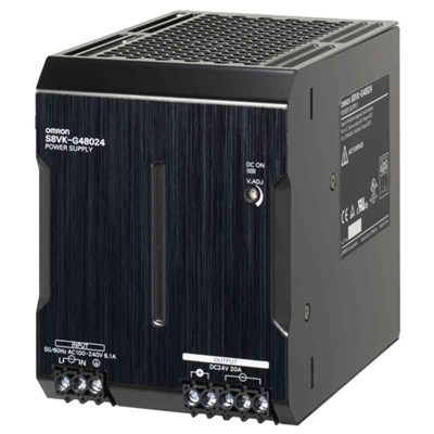 Omron Nätaggregat 24VDC, 20A S8VK-G48024 - Diwiton Marine