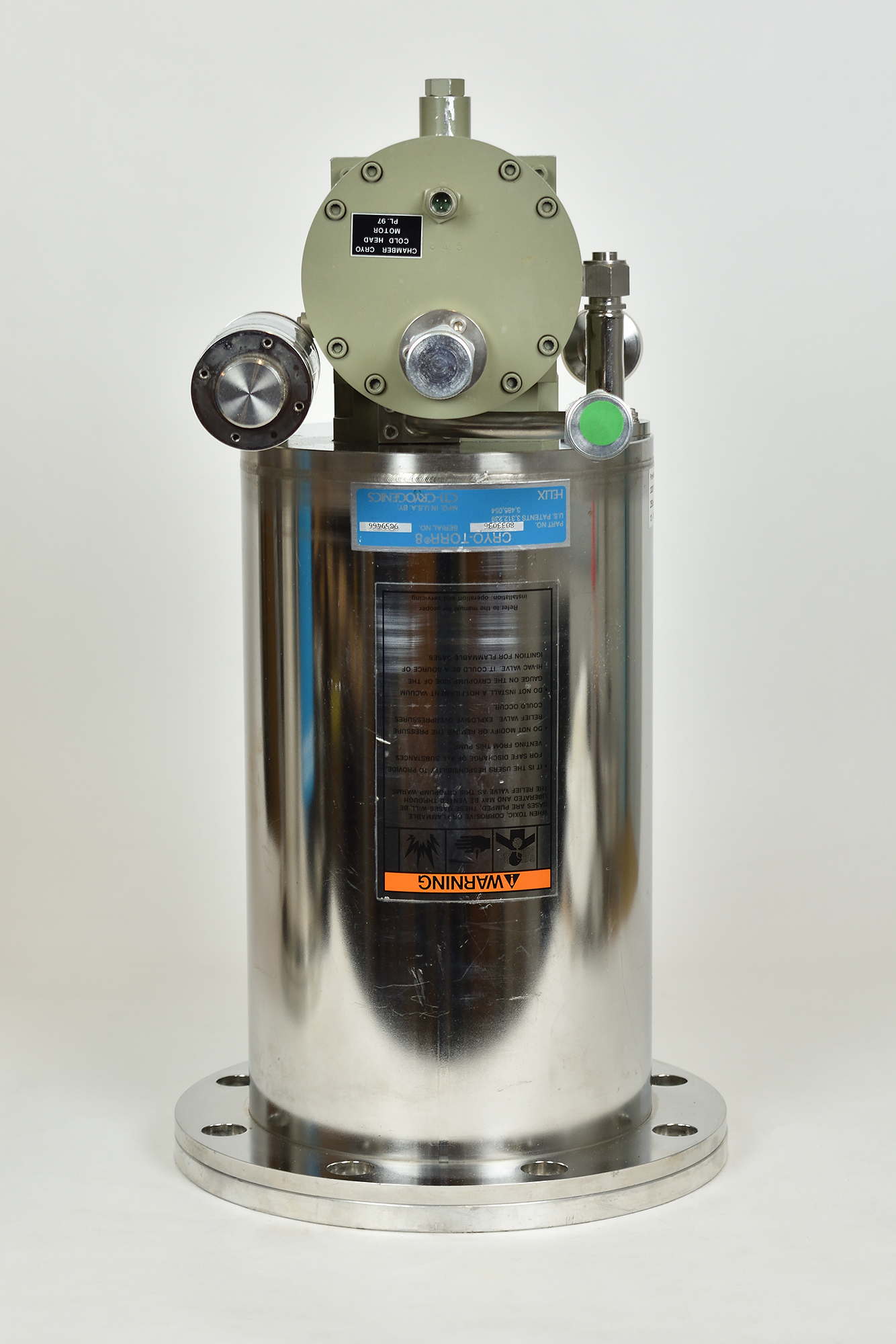Cryo pump Helix CTI Cryogenics CRYO-TORR® 8 - Löwener Vacuum Technology AB