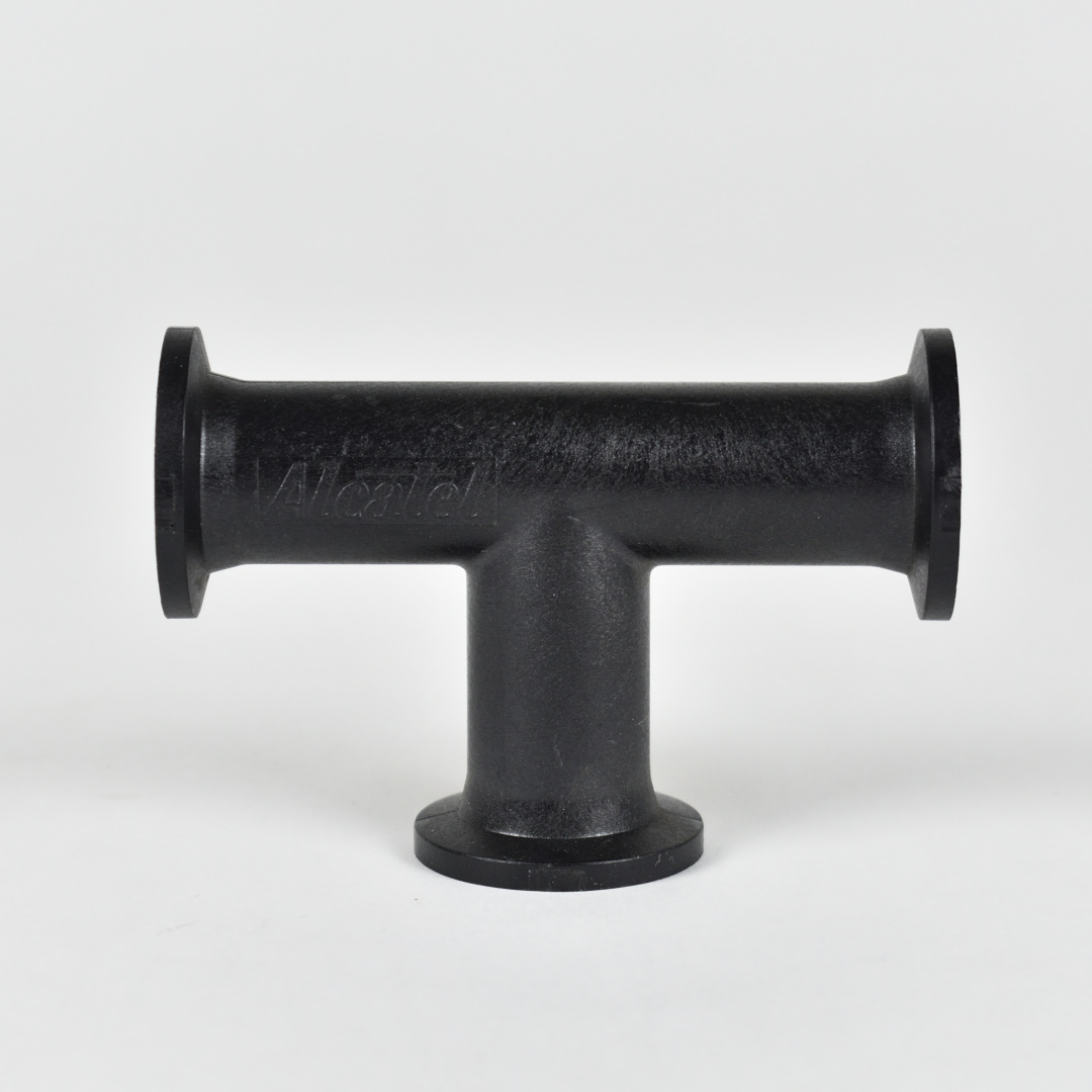 T-piece polycarbonate DN16ISO-KF - Löwener Vacuum Technology AB