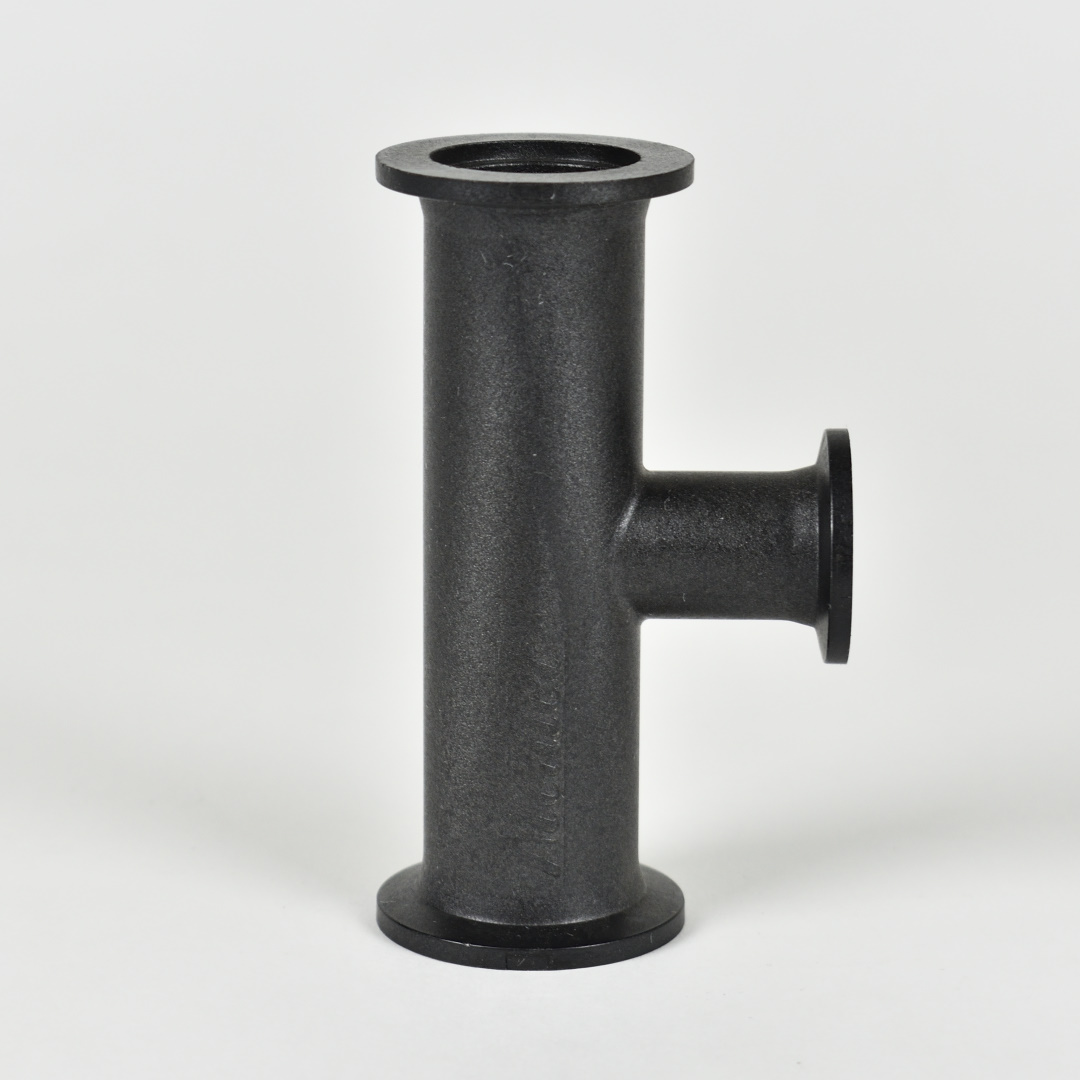 T-piece polycarbonate DN40/25ISO-KF - Löwener Vacuum Technology AB