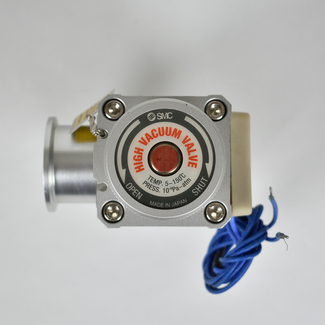 Angle valve HV SMC High vacuum valve DN40ISO-KF - Löwener Vacuum ...