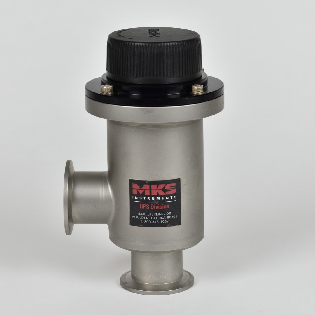 Angle valve HPS (Division of MKS Instruments) Stainless steel, manual ...