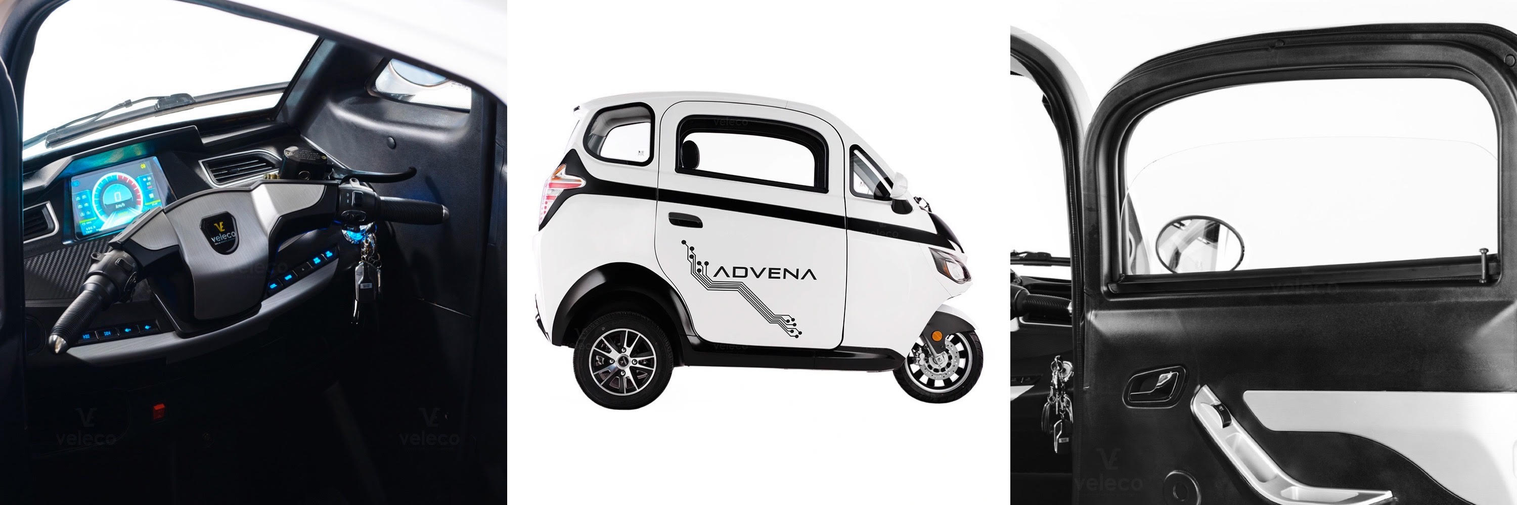 Eldriven Mopedbil - Upplev Frihet Utan Körkort med Advena