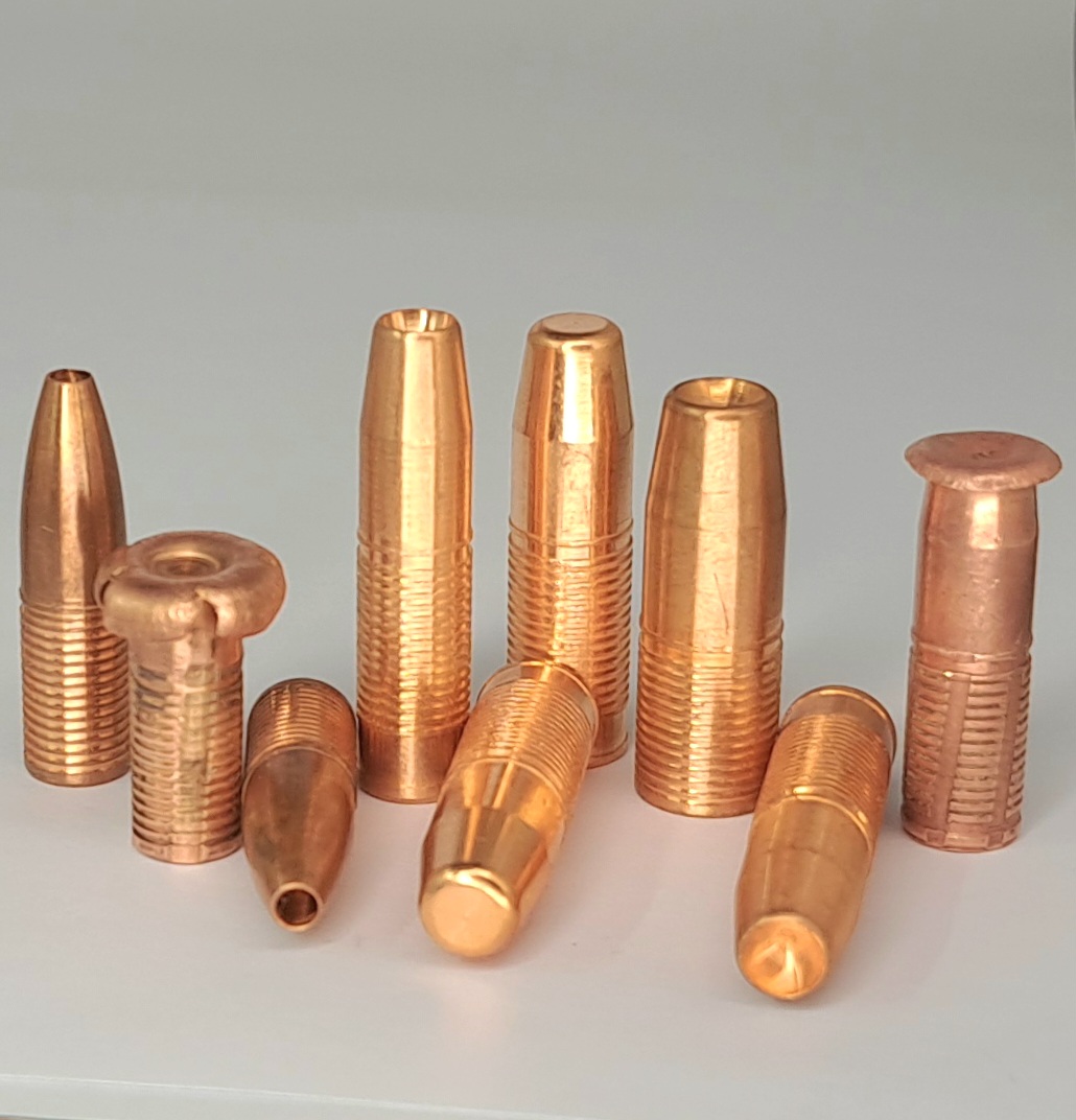 North Fork expanding full copper bullet in caliber 338CPX - North Fork ...