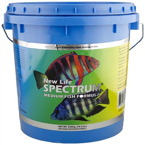 New Life Spectrum - Medium fish formula 2000g - Akvariumkungen.se