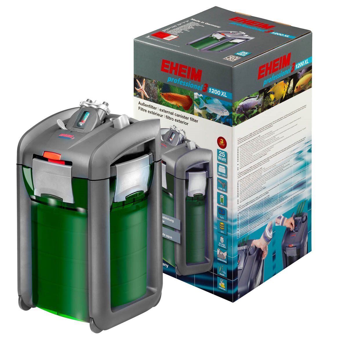 Eheim - 2080 Professionel 3 1200XL - Akvariumkungen.se