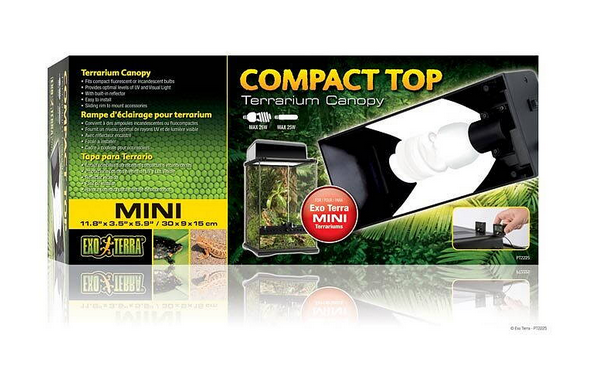 Exo Terra - Compact Top Mini 30cm - Akvariumkungen.se