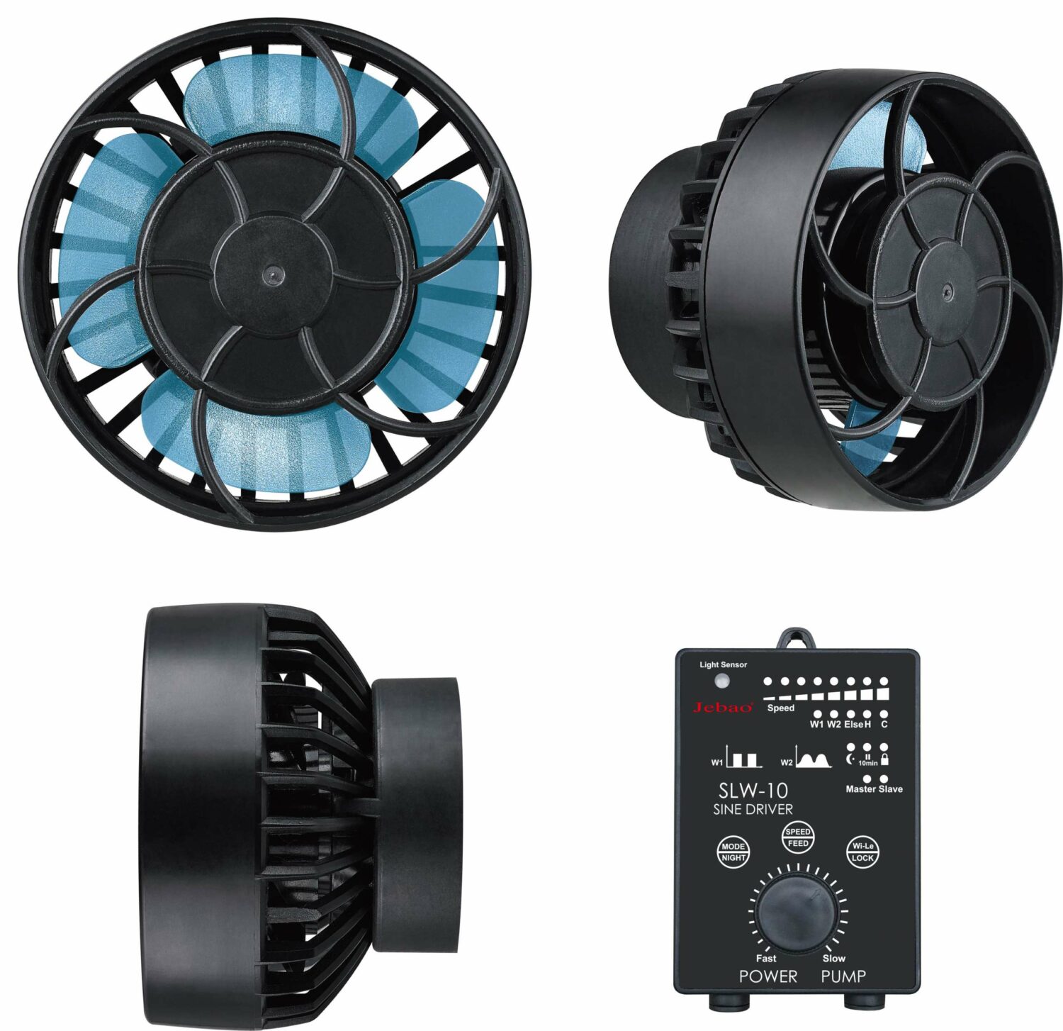 Jebao - SLW WaveMaker + controller 10000 - Akvariumkungen.se