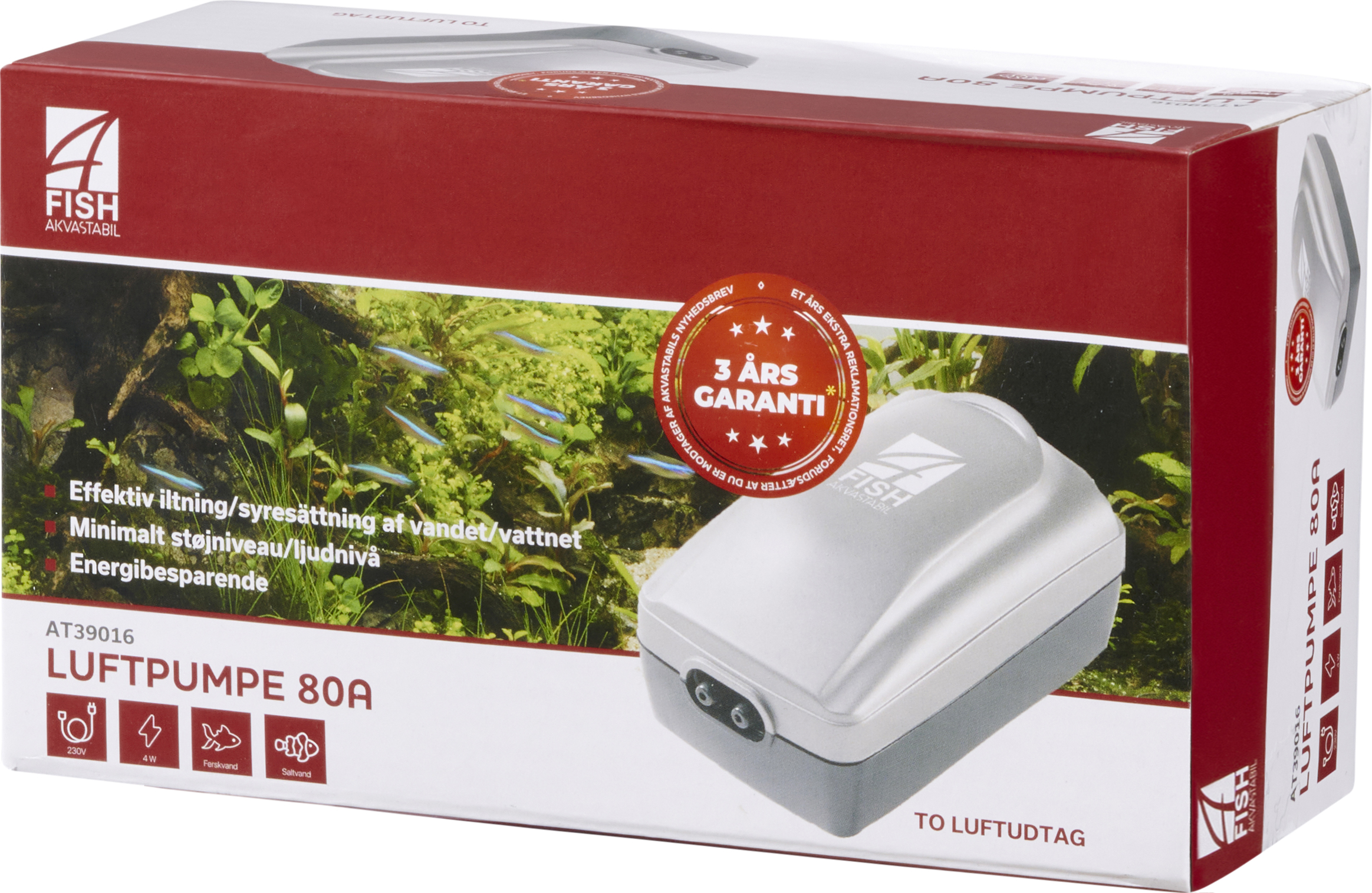 Akvastabil - Syrepump 8.0 - Akvariumkungen.se