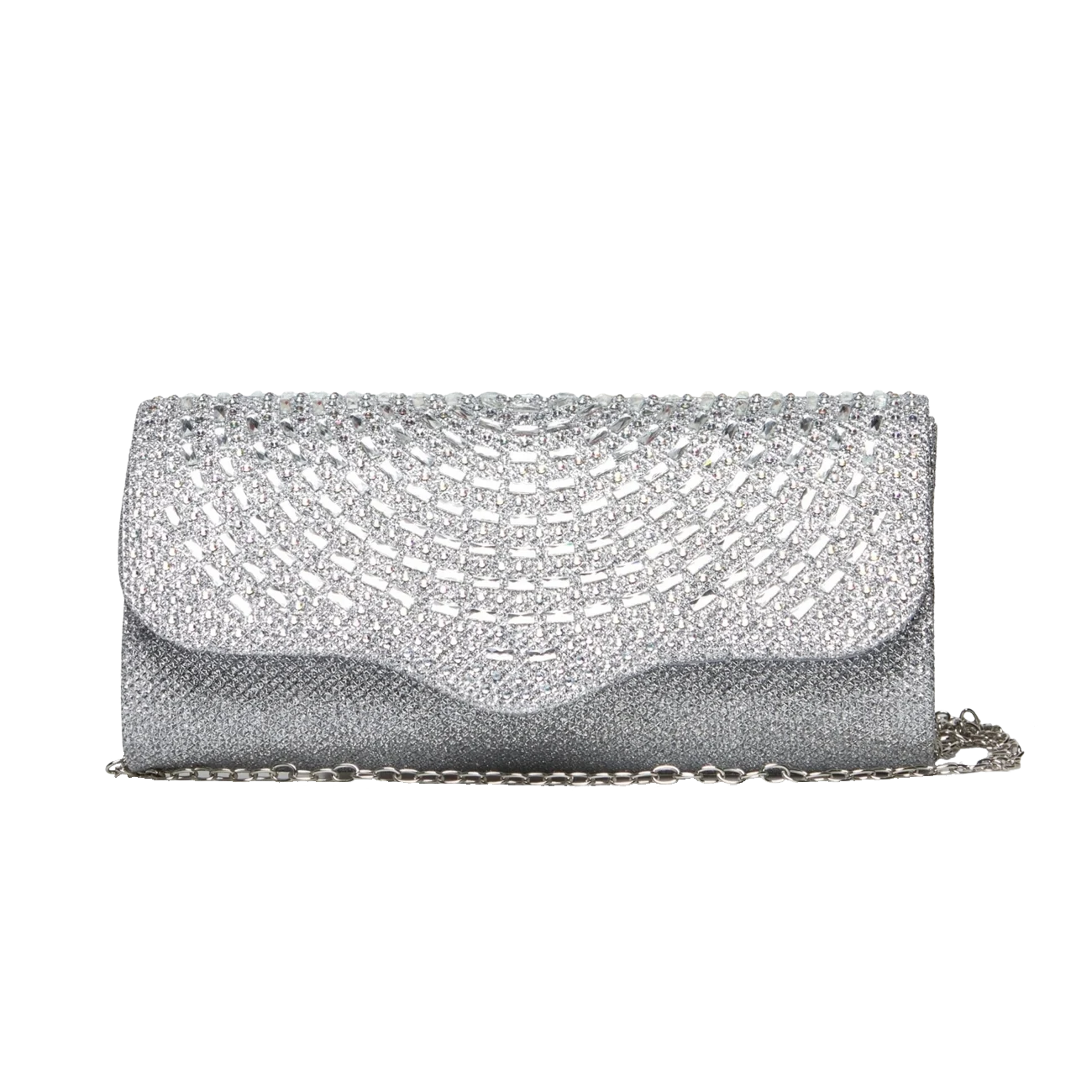 SPARKLING CLUTCH SILVER - PIPOL'S BAZAAR AB