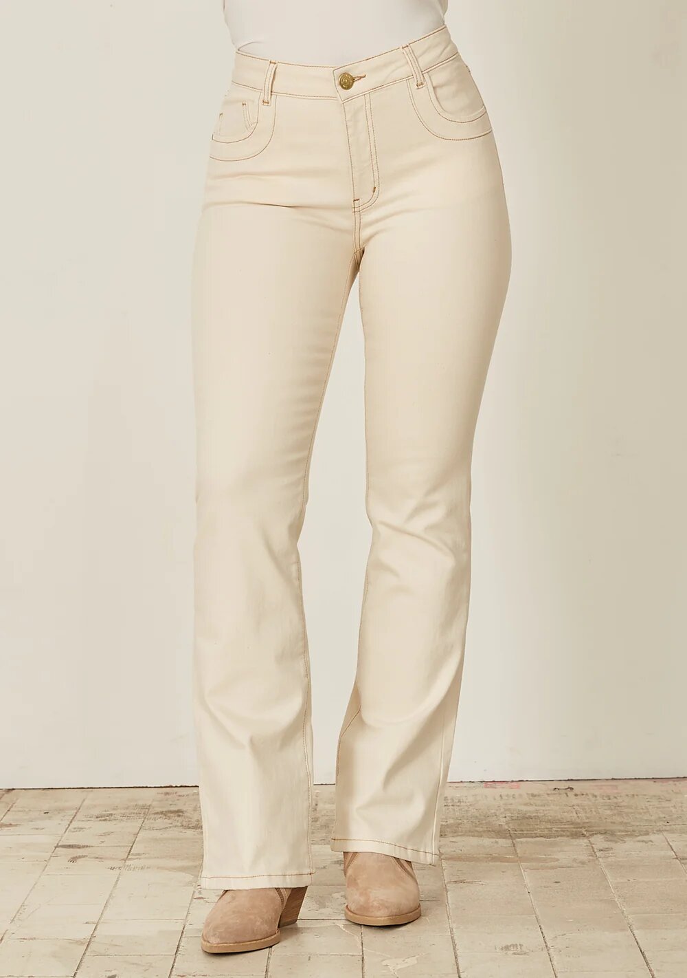 Como Long Flare Pant - Isay - Casa Oliv