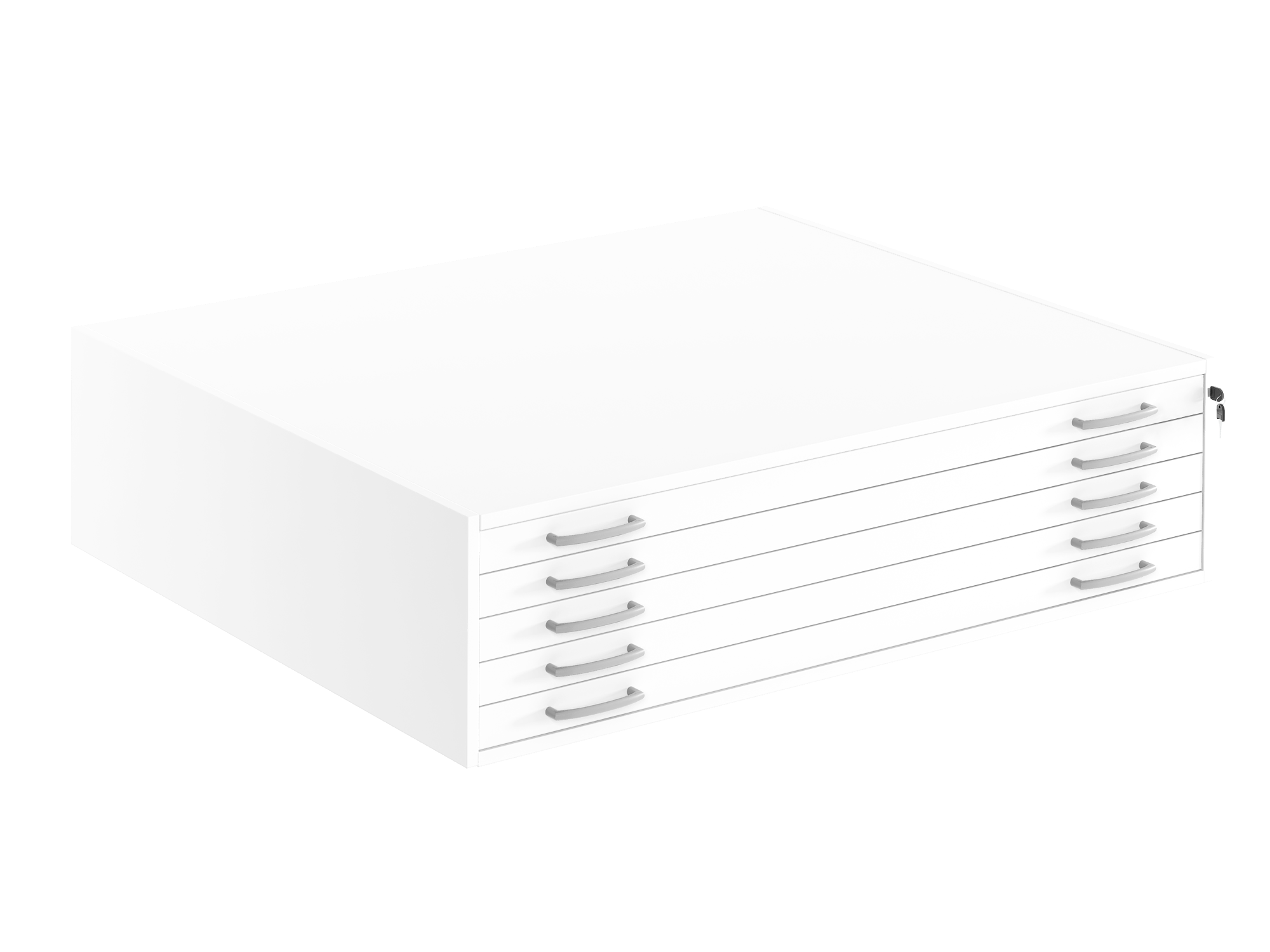 Ritningsskåp A0 med stativ - Paket komplett - 1309x921x706 mm ...