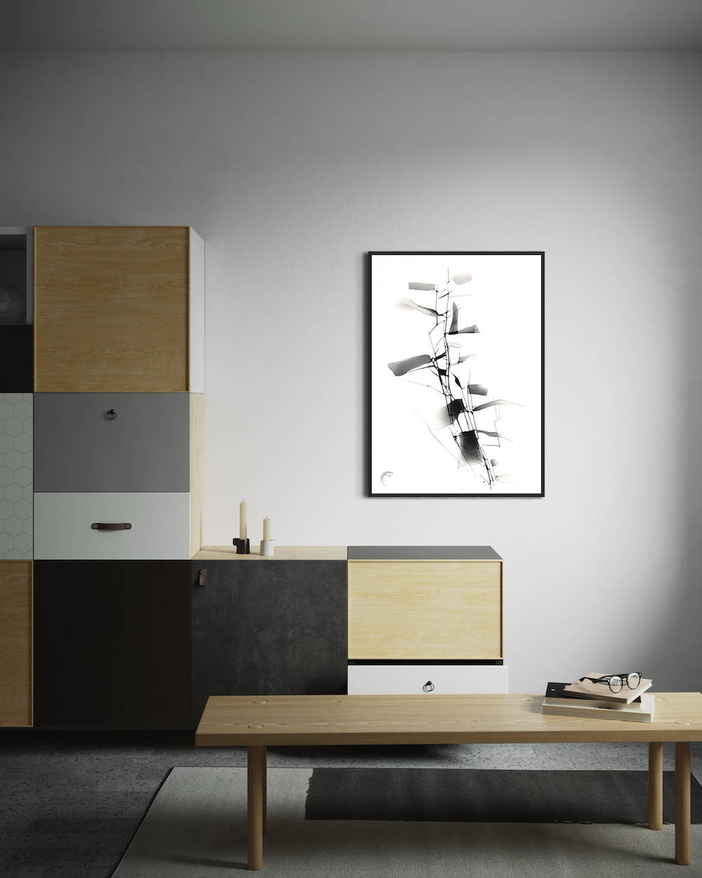 Line Dance - Poster - Crooked Arts