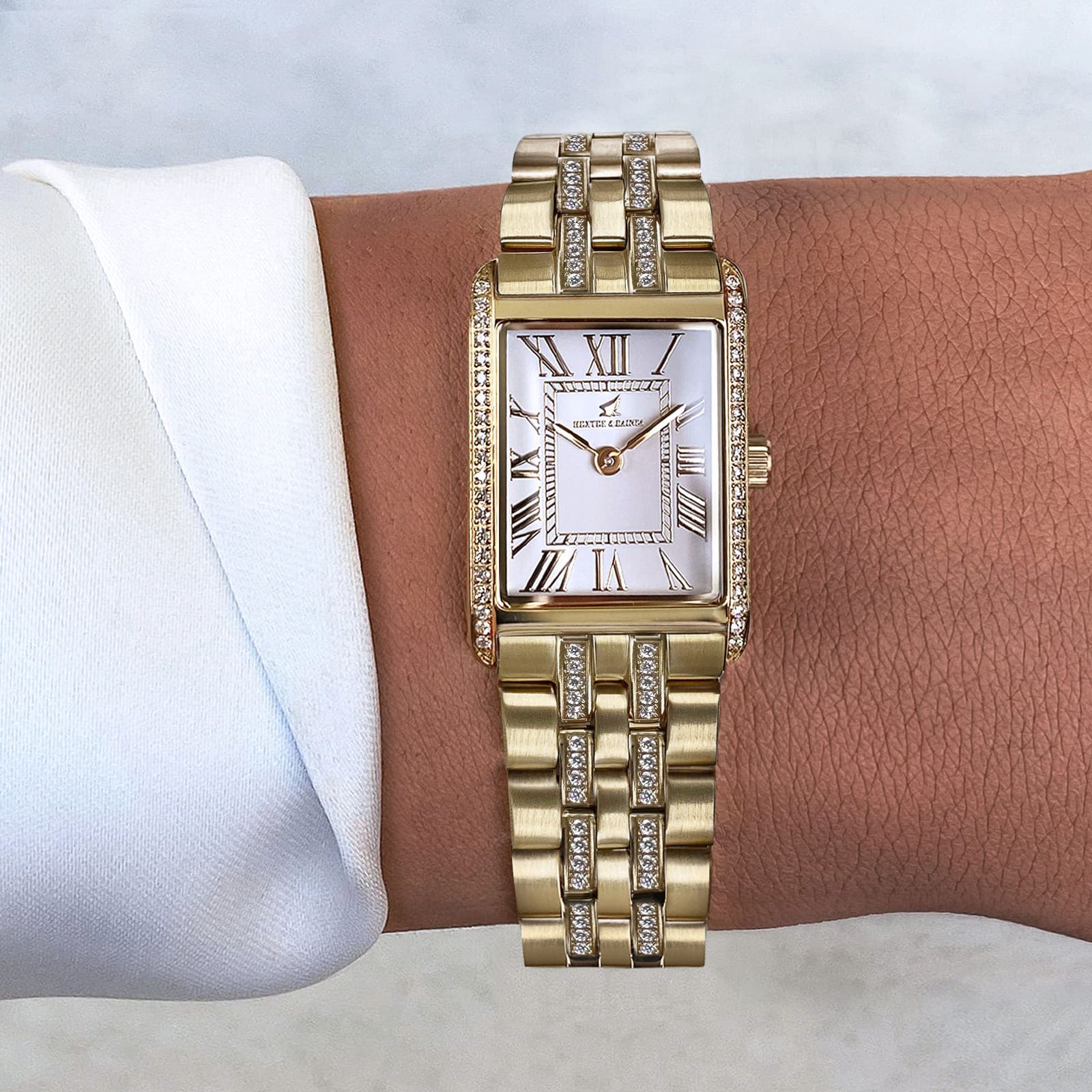Gala Duo Gold & White - Hexter & Baines - US
