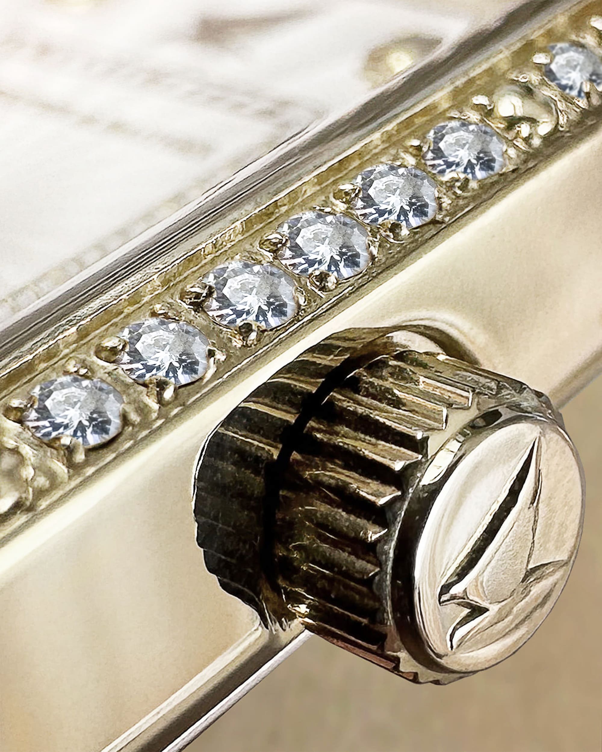 H&B Gala Pavé, Gold & Pearl - Hexter & Baines