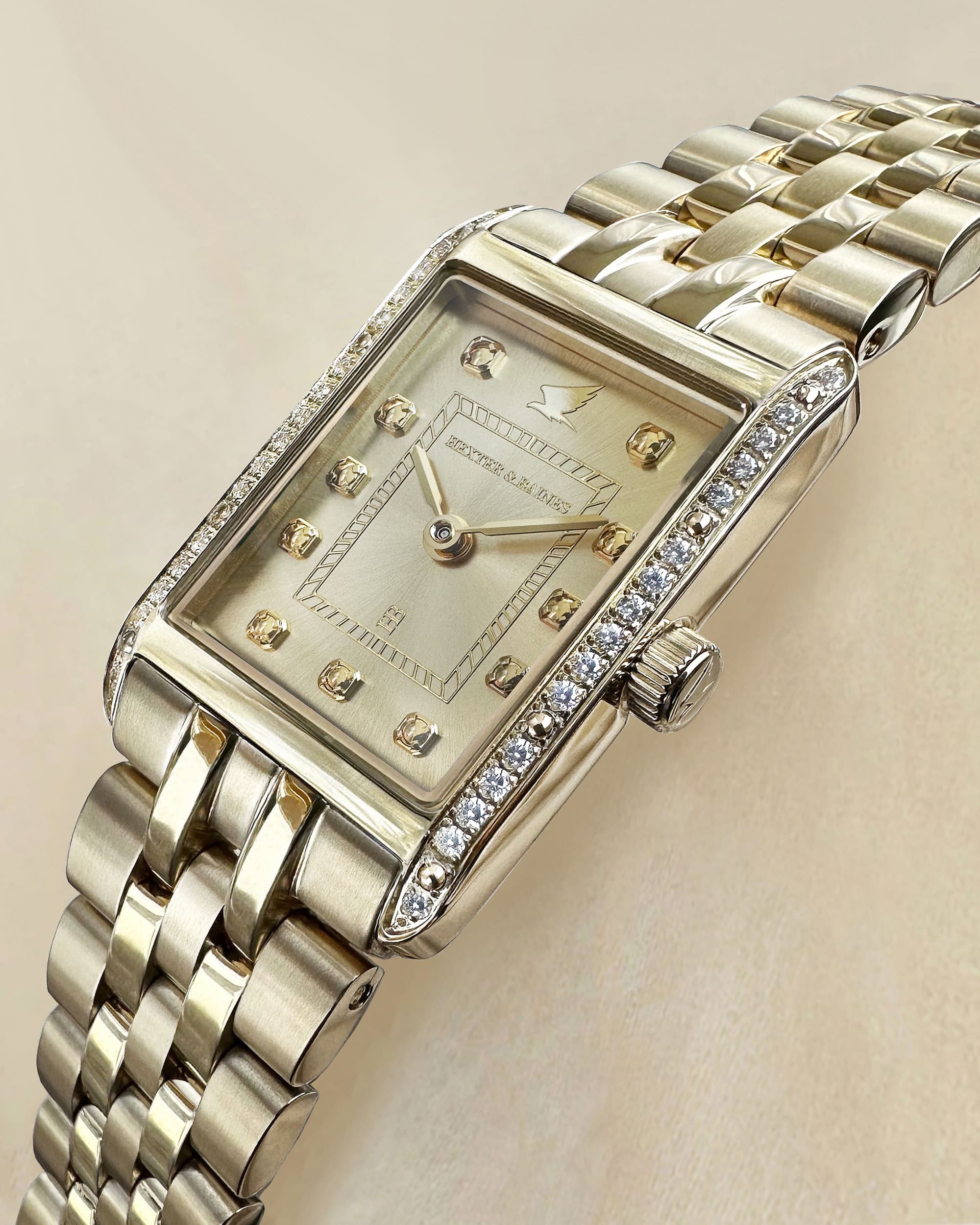 H&B Gala Pavé, Gold Sunray - Hexter & Baines - US