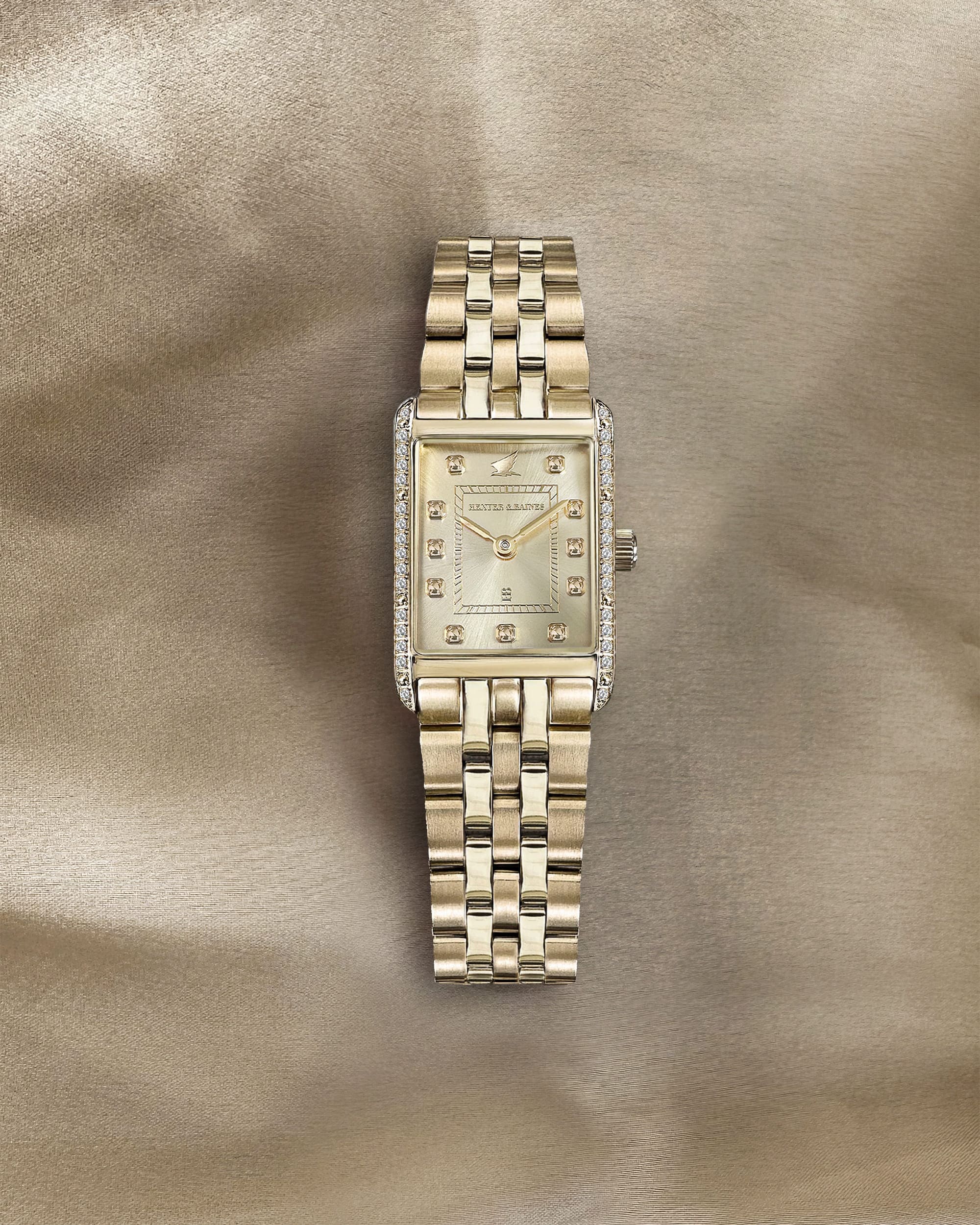 H&B Gala Pavé, Gold Sunray - Hexter & Baines