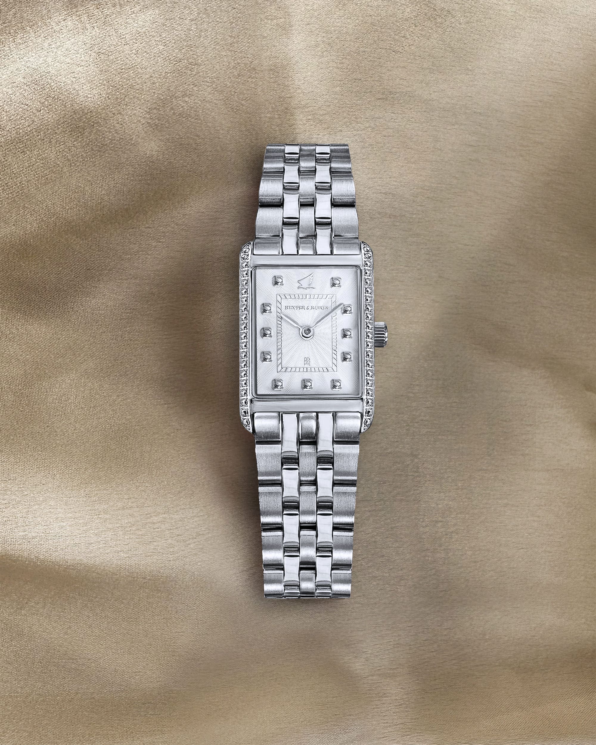 H&B Gala, Silver & White - Hexter & Baines - US