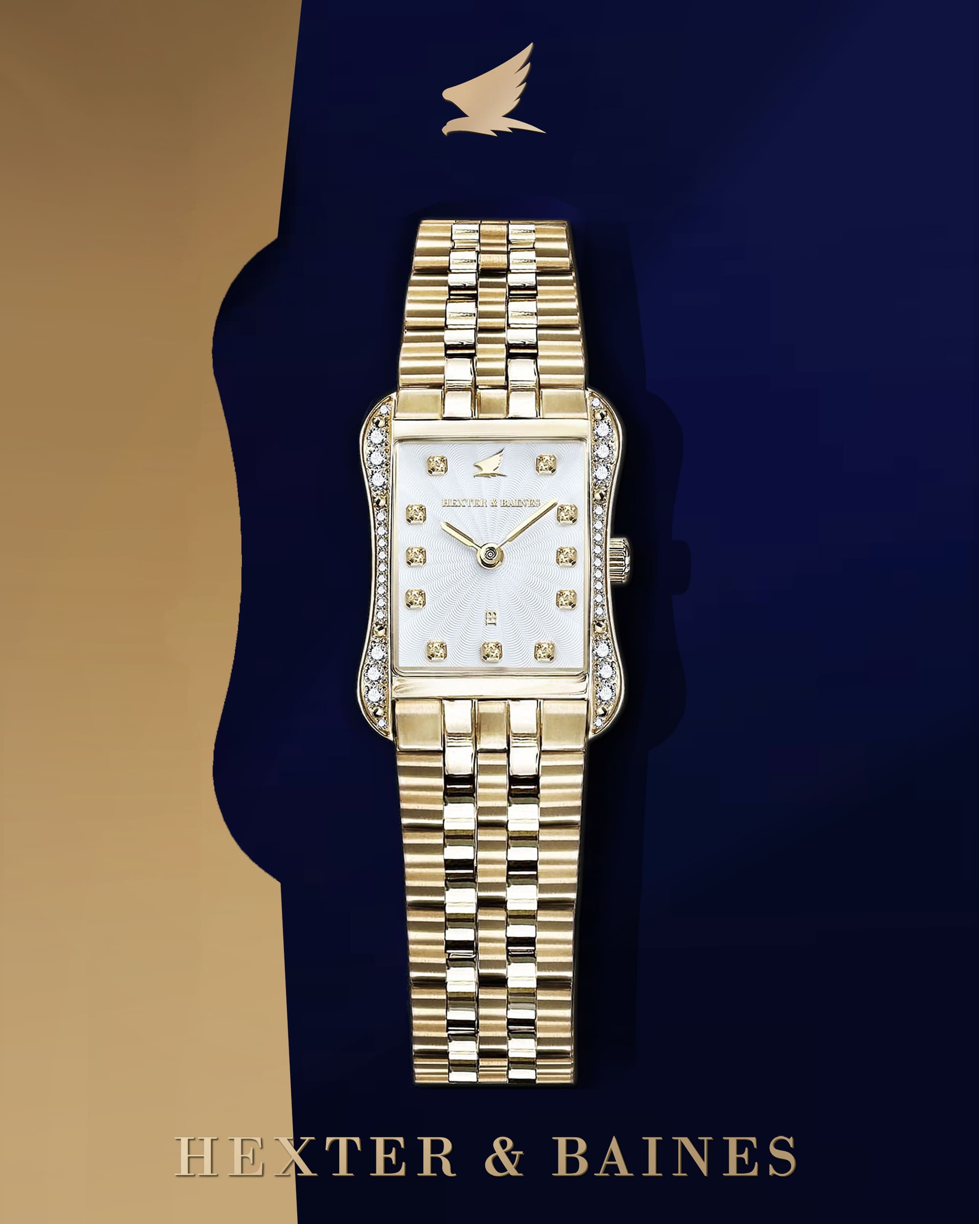 Hexter & Baines Cronvas® - The Hourglass shaped Watch