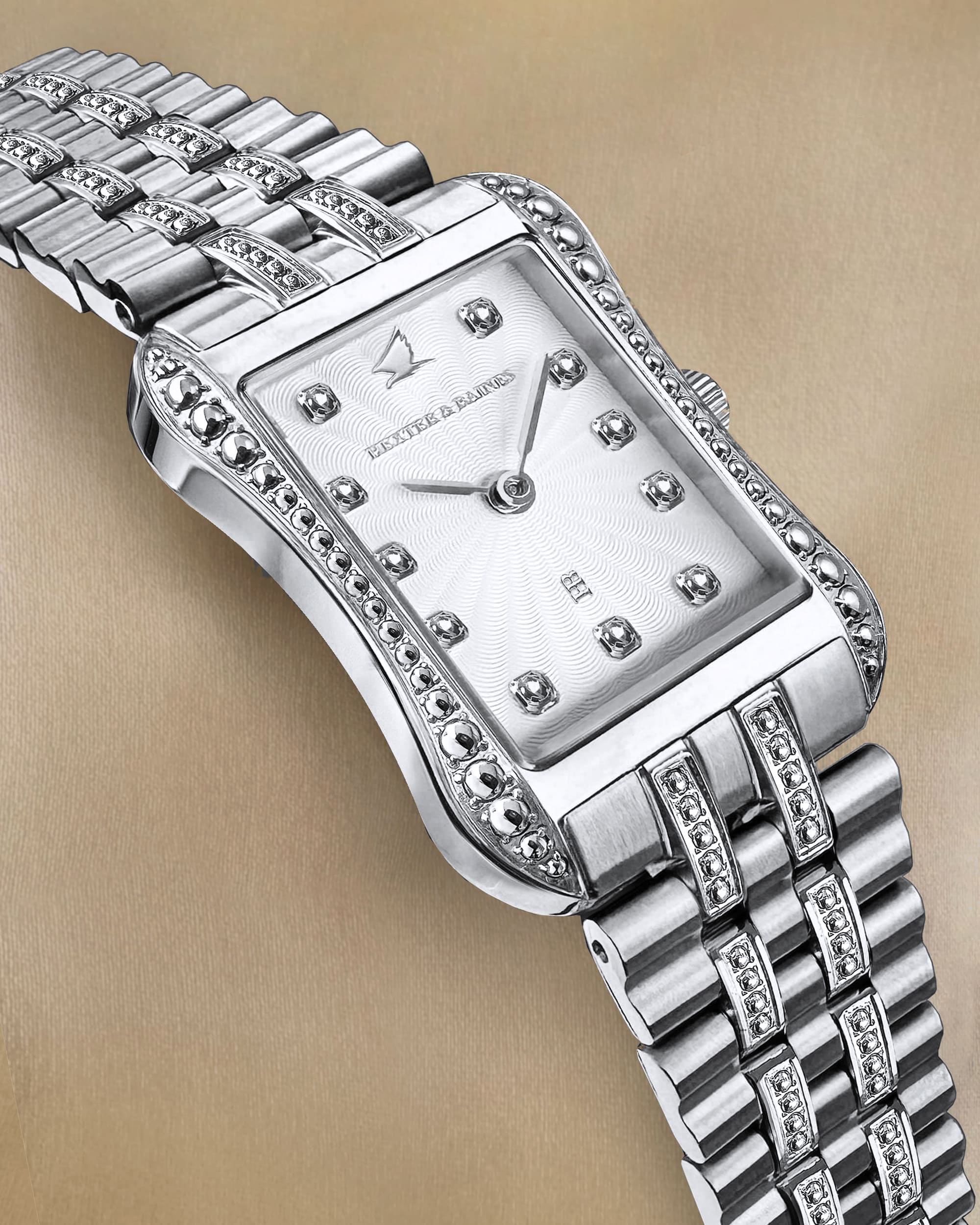 H&B Cronvas Duo, Silver & White - Hexter & Baines