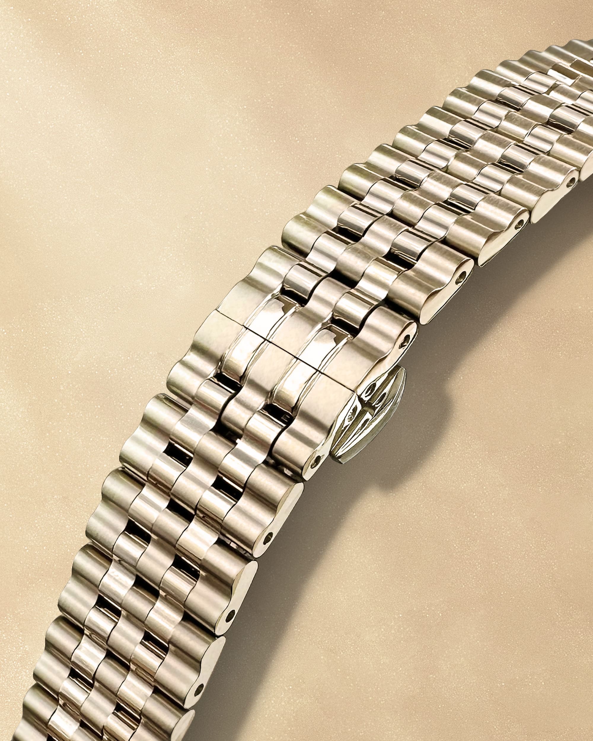 H&B Cronvas Pavé, Gold & Gold Pearl - Hexter & Baines - Australia