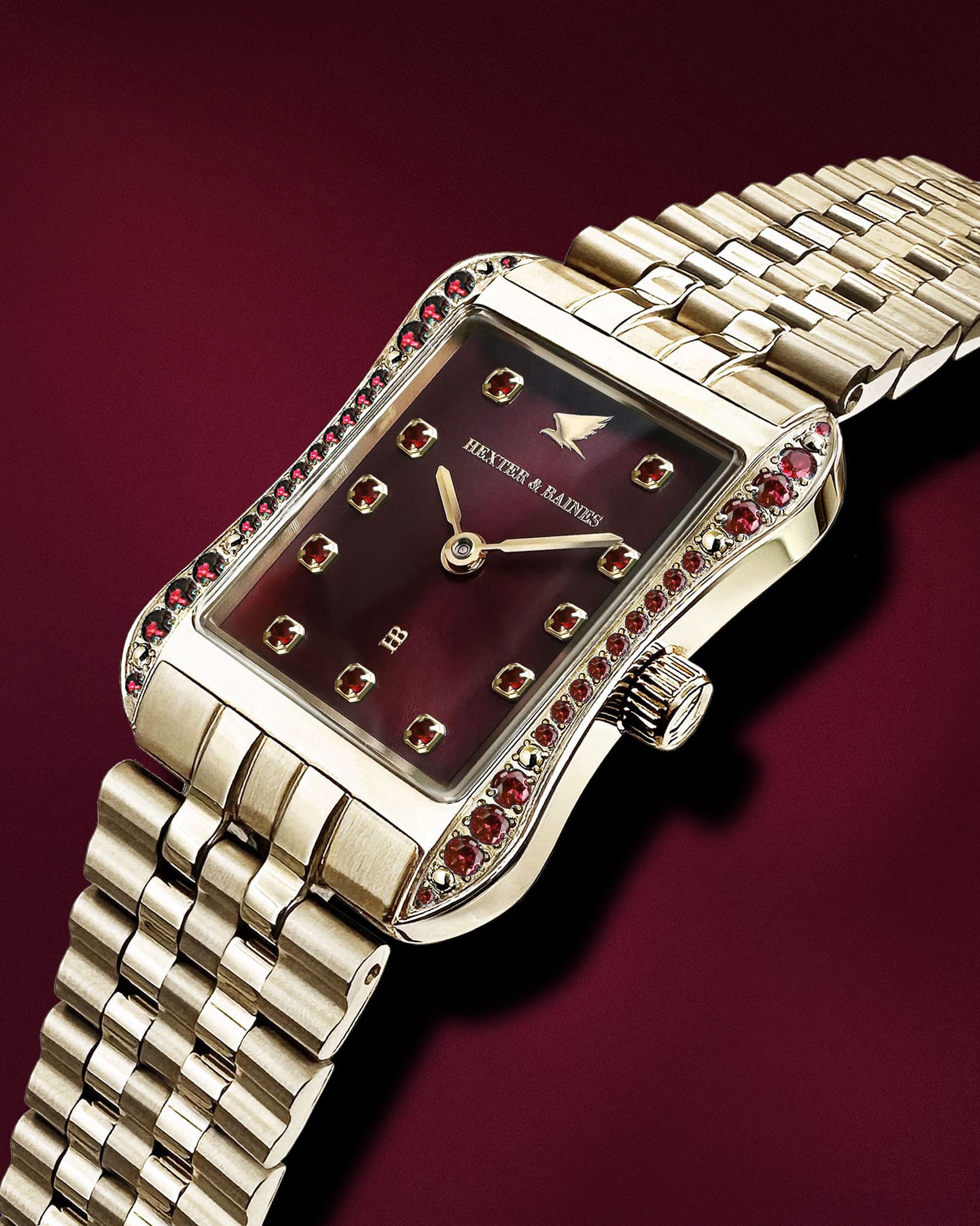 H&B Cronvas, Ruby & Gold - Hexter & Baines - US