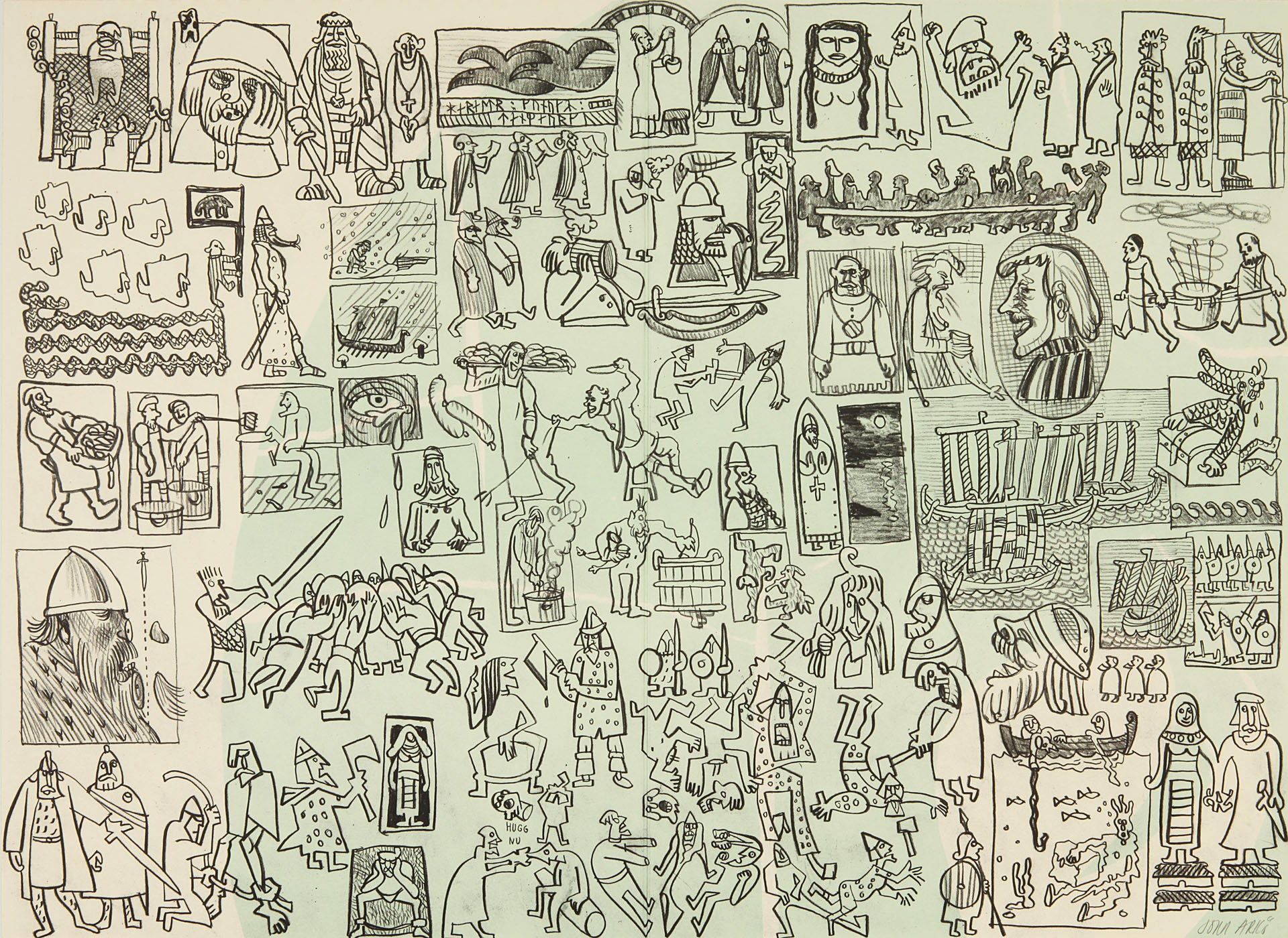 Vardus Art & Antiques - The Long Ships (Red Orm) - Part 1 #50