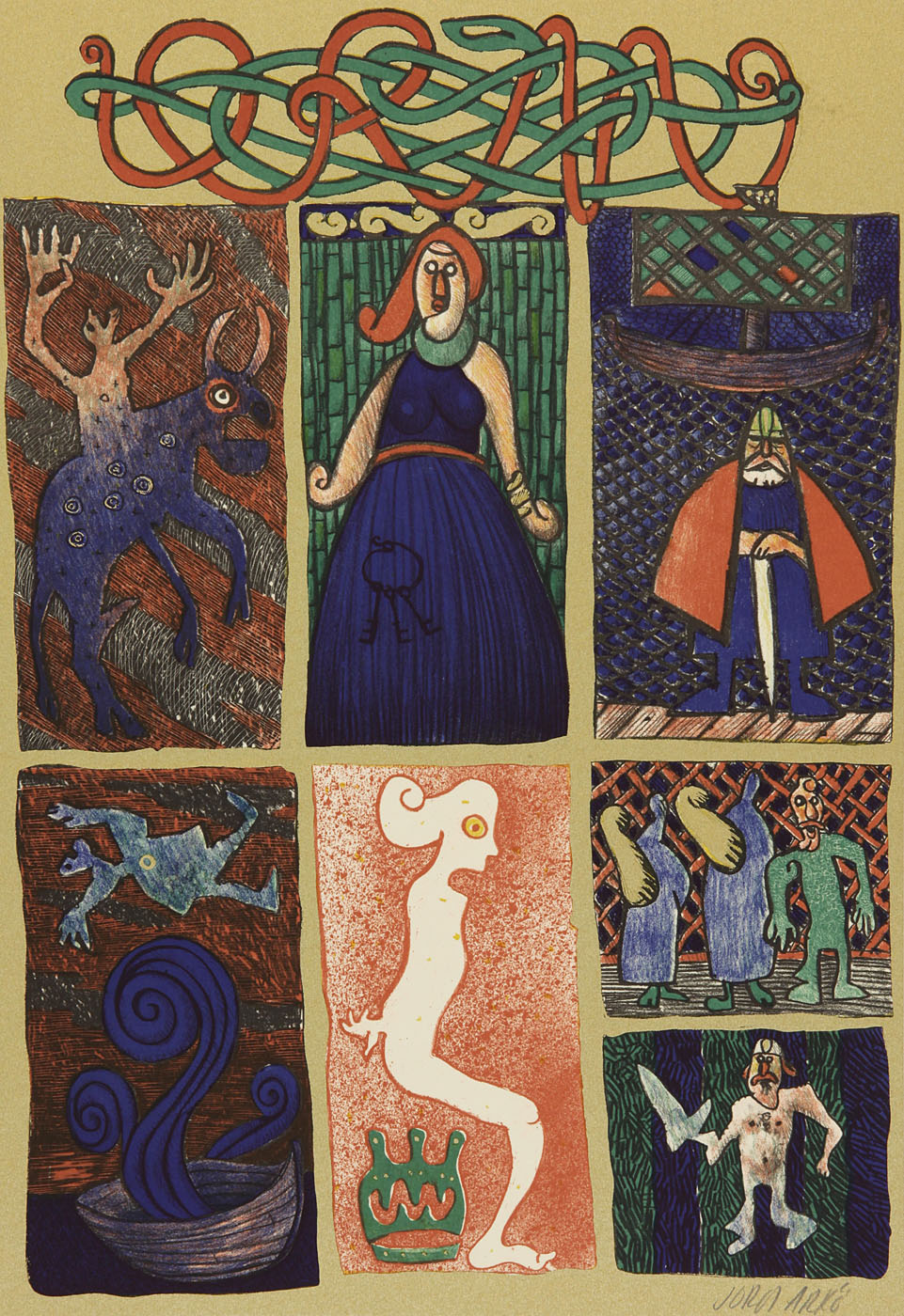 Vardus Art & Antiques - The Long Ships (Red Orm) - Part 1 #3