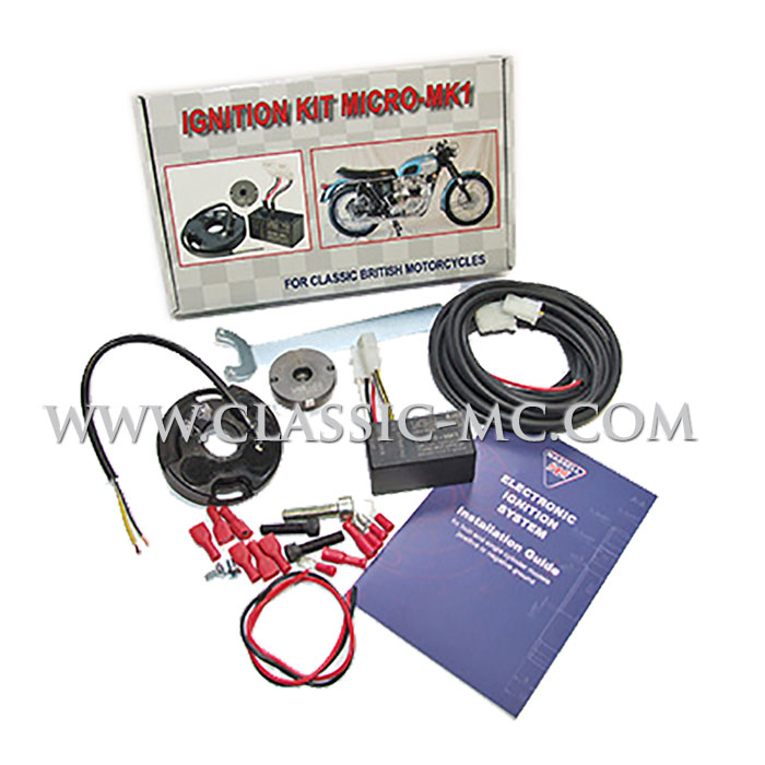 WASSEL IGNITION KIT, TWIN/SINGLE 12V - Classic MC Sweden