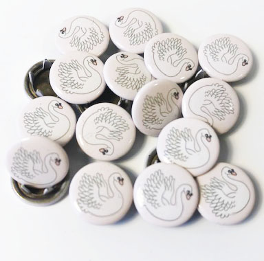 Snap-on button Swan - 3exters store