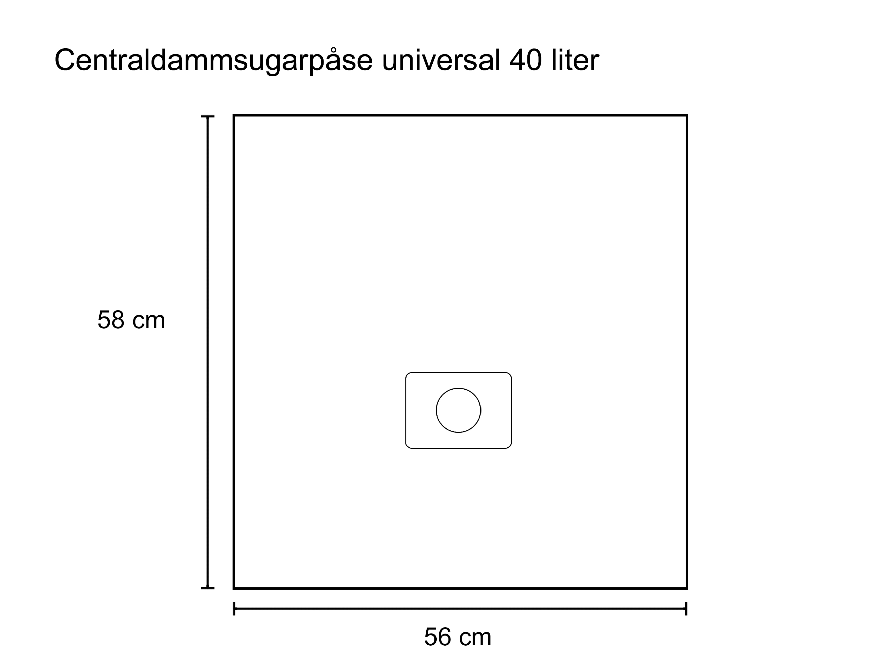 Centraldammsugarpåsar universal 40L, 3p/5p - Centraldammsugarexperten.se