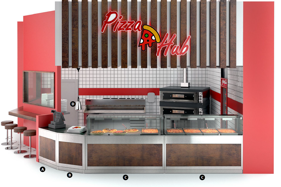 Pizza shop modul - Restaurang & Kökskompaniet