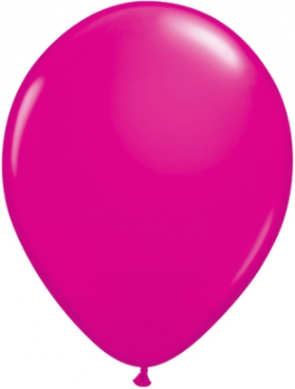 28cm rosa-hallon rosa ballong - 11" - Ballongpalatset