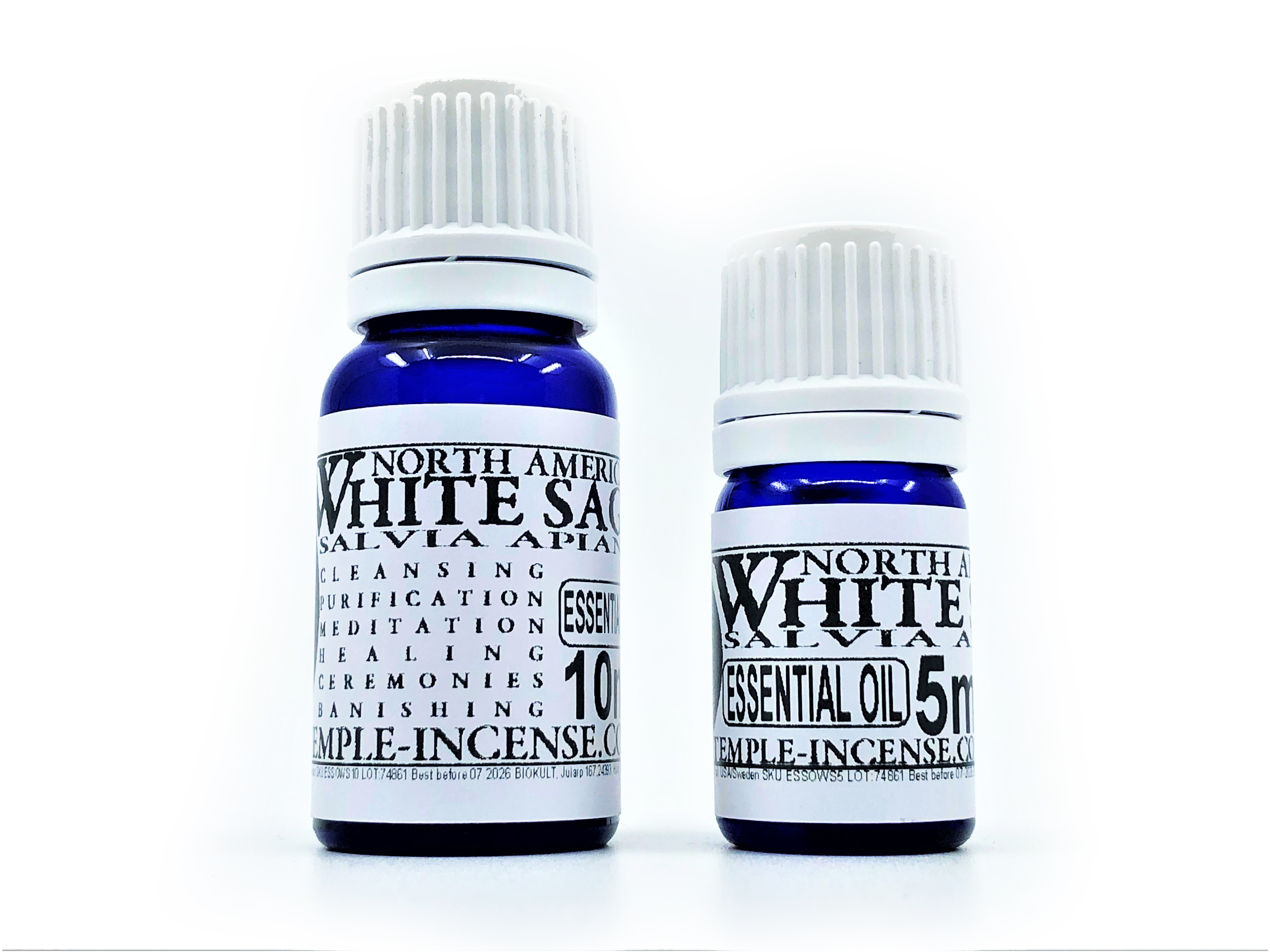 Essential Oil - White Sage (Salvia apiana) - kuripe.com