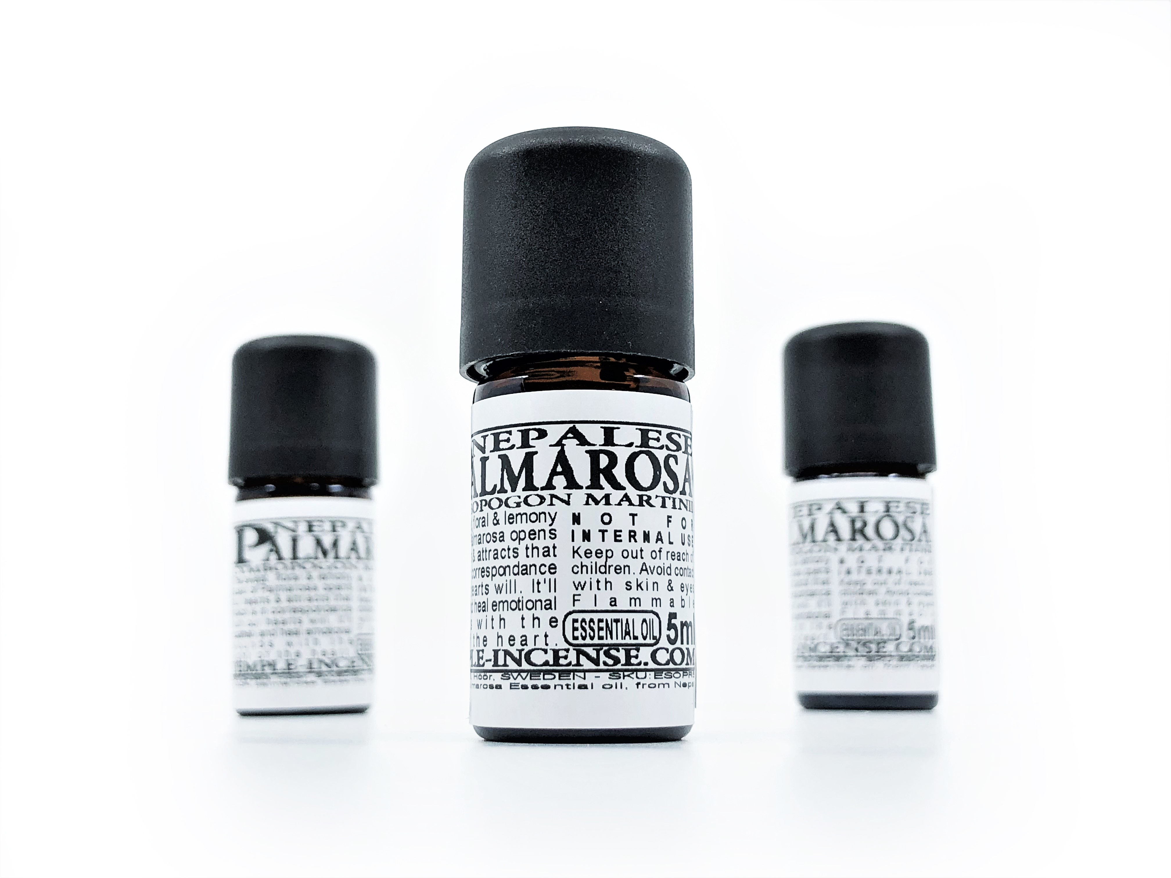 Palmarosa (Cymbopogon martinii) - Essential Oil 5ml - kuripe.com